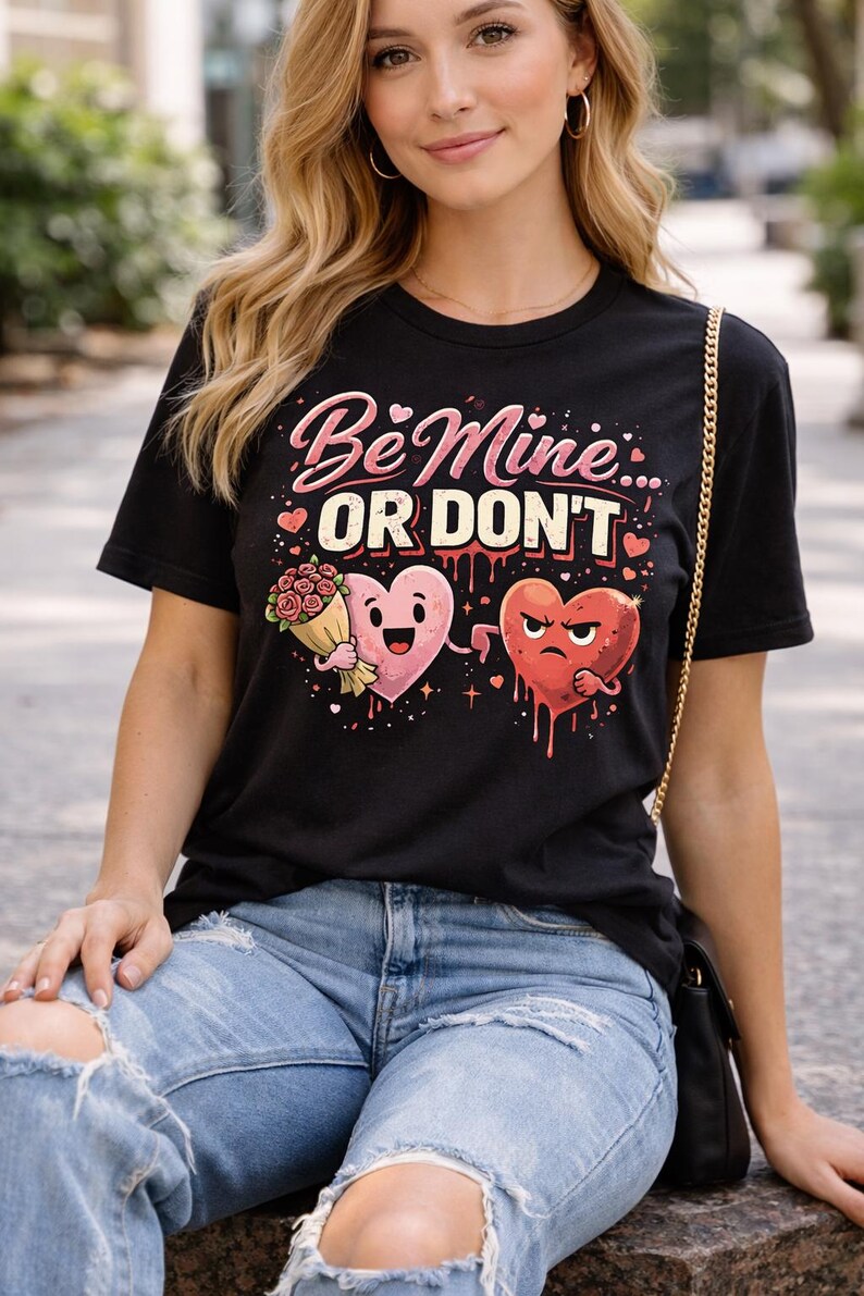 Be Mine… or Don’t T-shirt: Sarcastic Valentine’s Tee (unisex) - Etsy