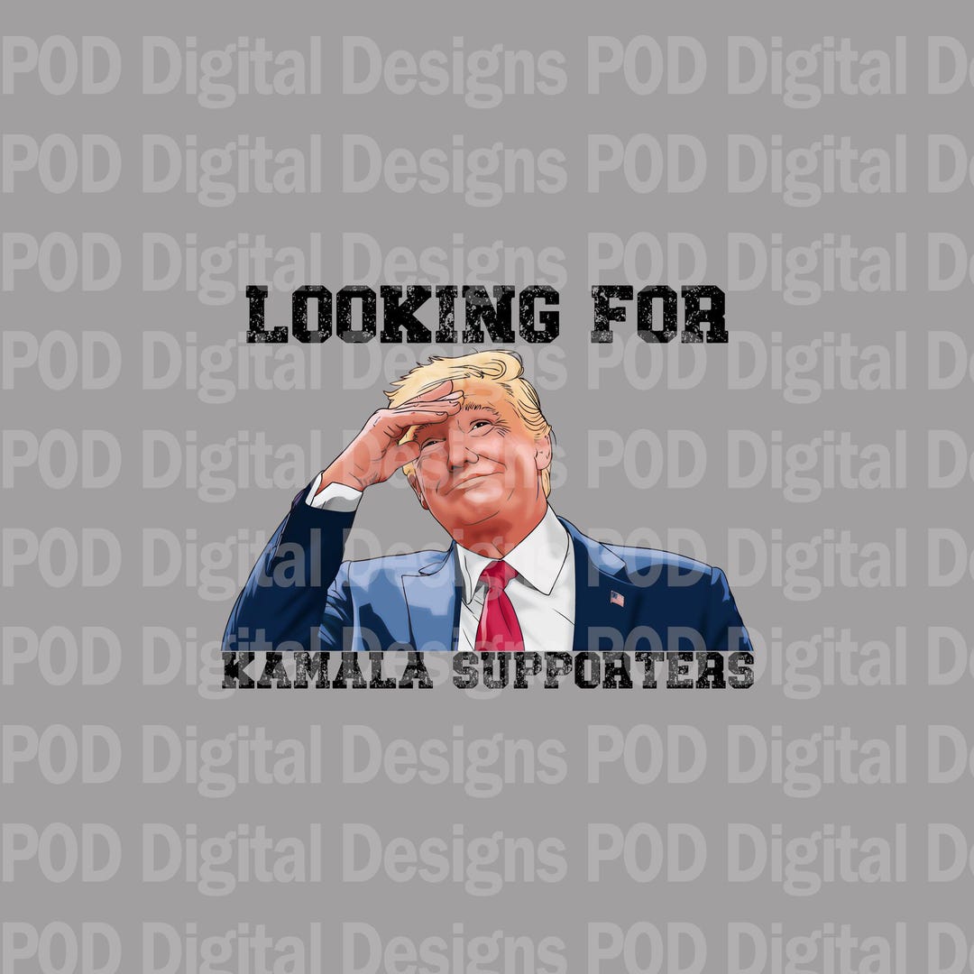 Digital Trump Print: Transparent PNG for Sublimation - 300 DPI File - Etsy