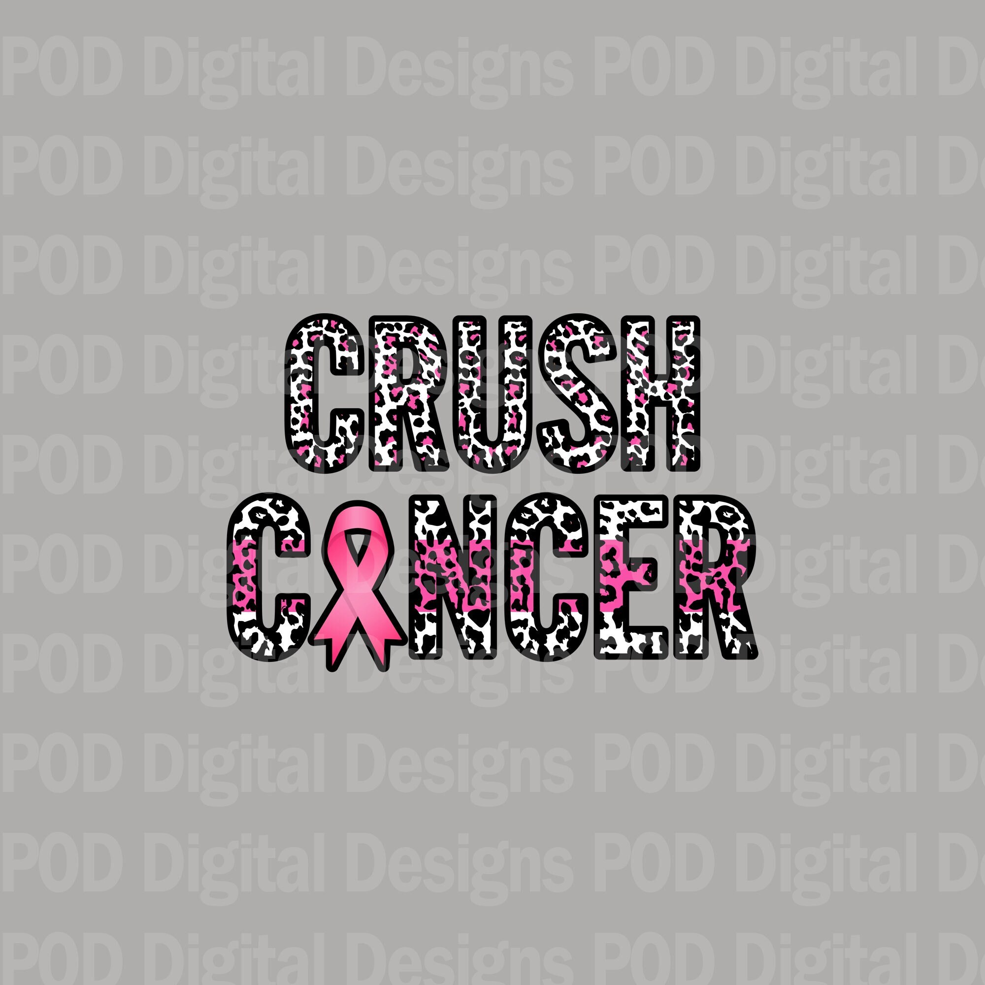 Transparent Png Crush Breast Cancer - Etsy