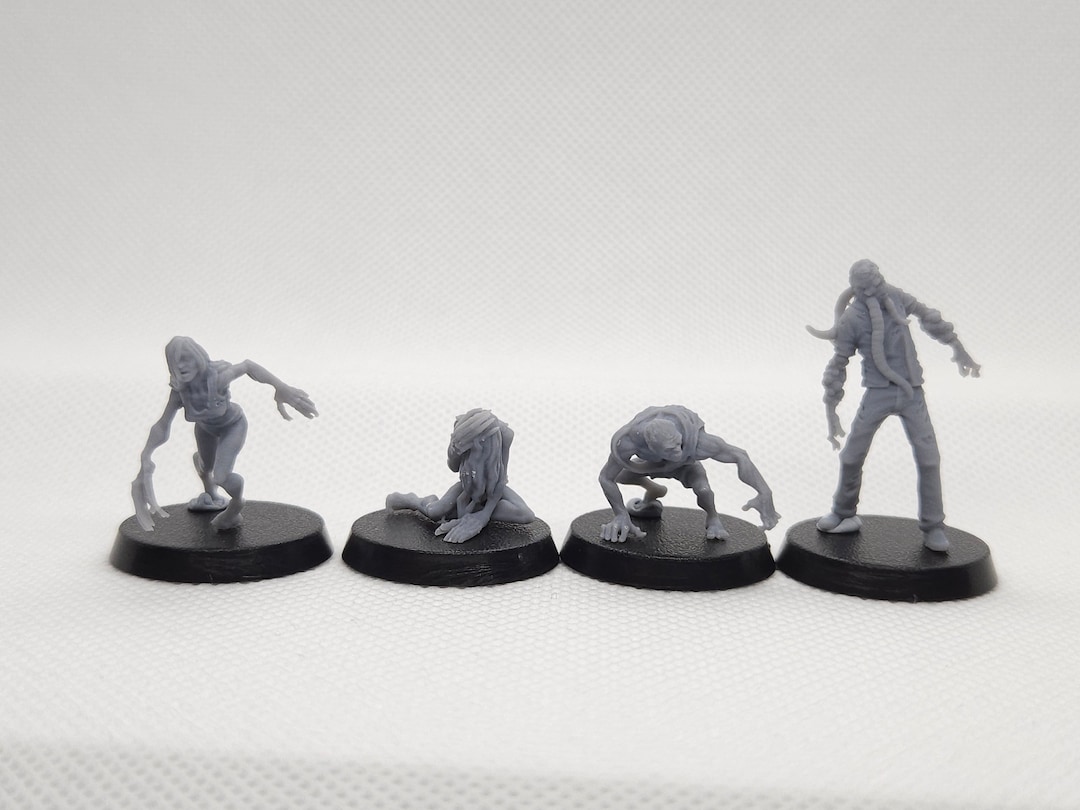 Specialist Zombies 4 Miniatures | 4K HD Resin Print | Vaultz ...
