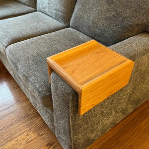 Premium Custom Handmade Arm Tray Table | Sofa Table | Armrest Table ...