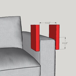 Premium Custom Handmade Arm Tray Table | Sofa Table | Armrest Table ...