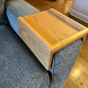 Premium Custom Handmade Arm Tray Table | Sofa Table | Armrest Table ...