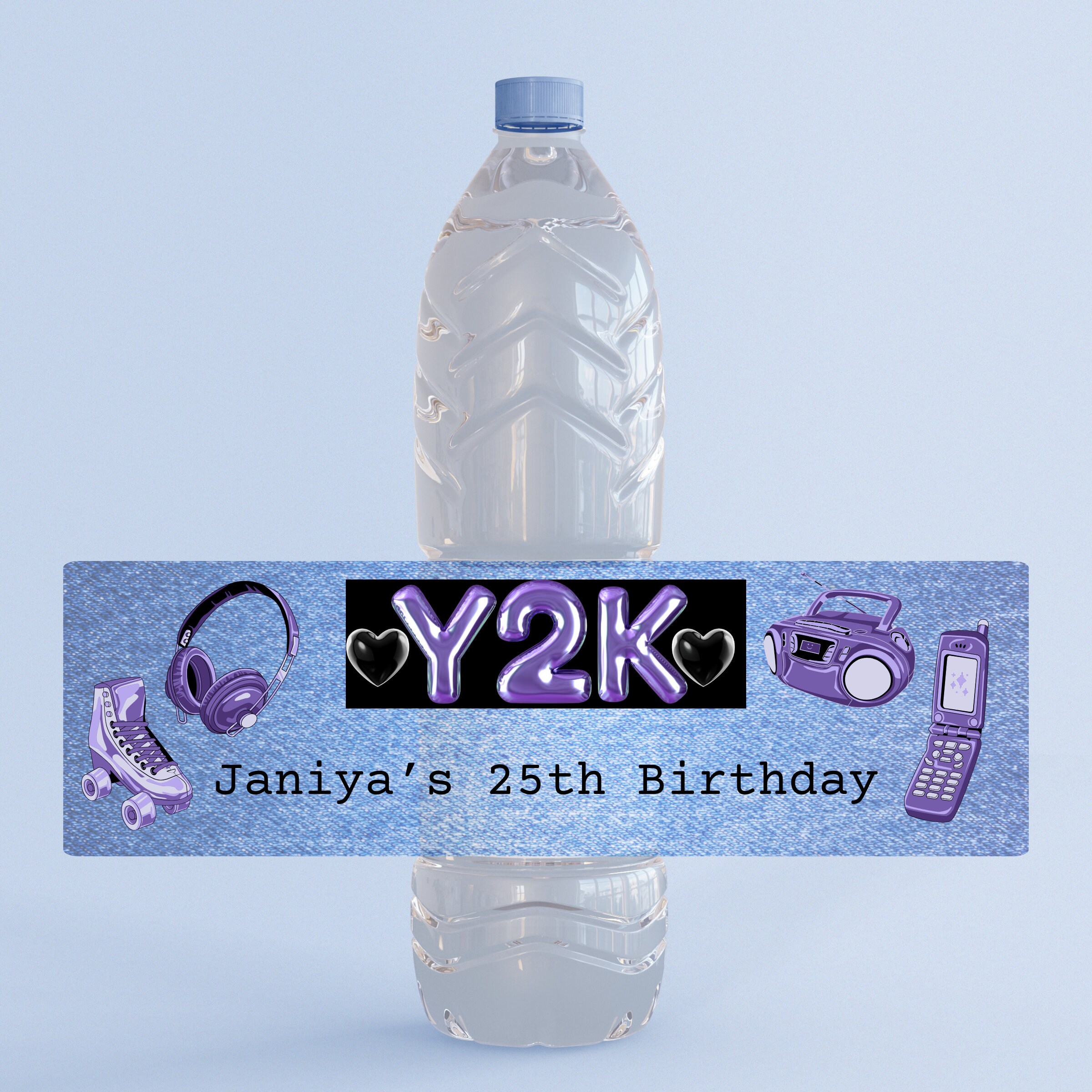 2000s Party Decorations | Y2K Birthday Cupcake Toppers | 2000s Water ...