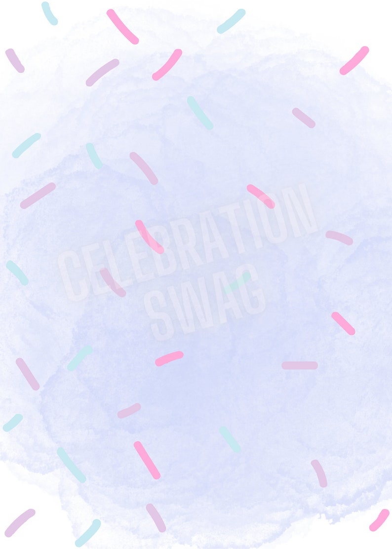 Candy Themed Birthday Party Invitation in Pastel Colors Two Sweet ...