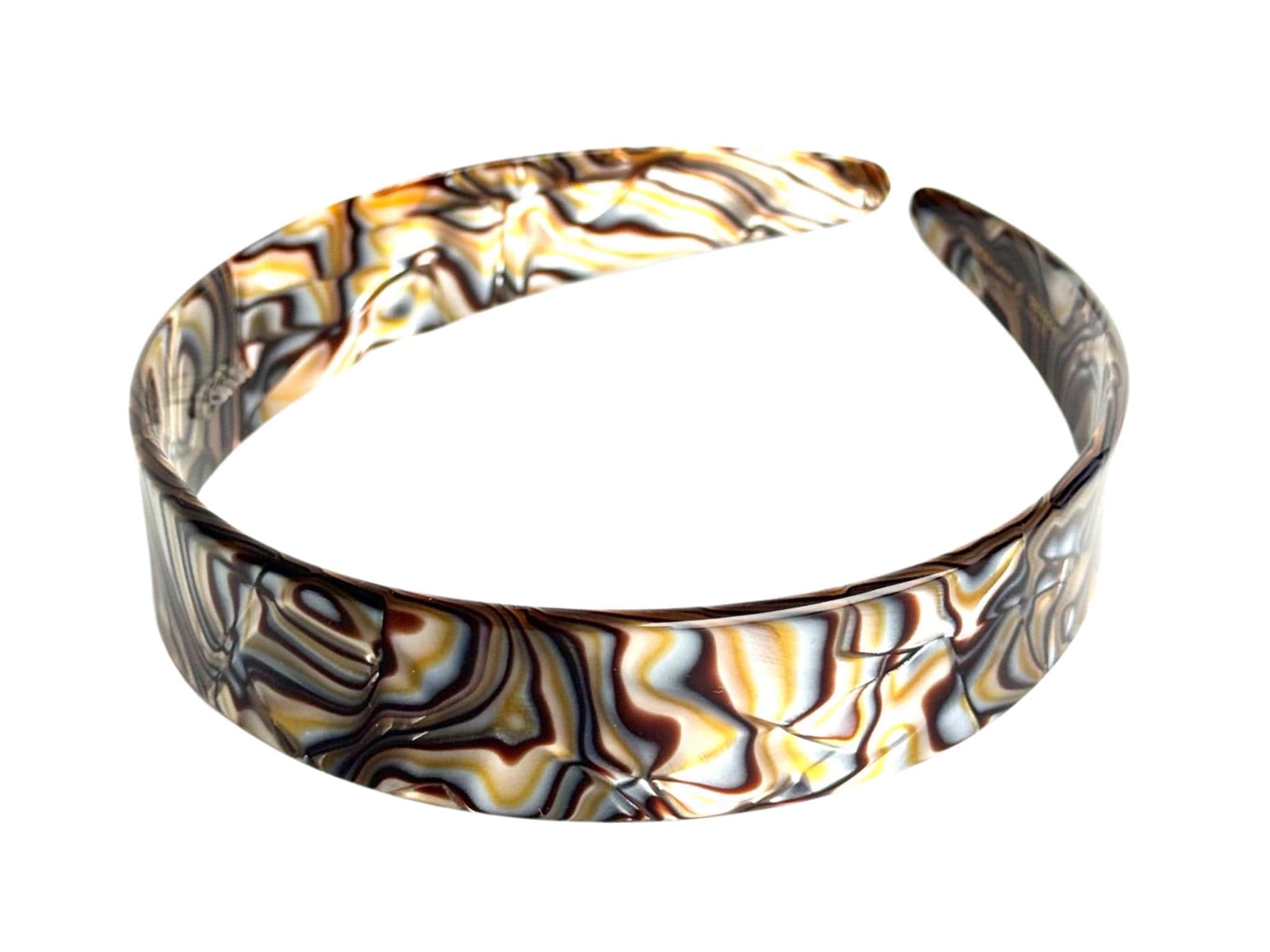 Charles J. Wahba - 1" Wide Headband - Hand Crafted in France - Etsy