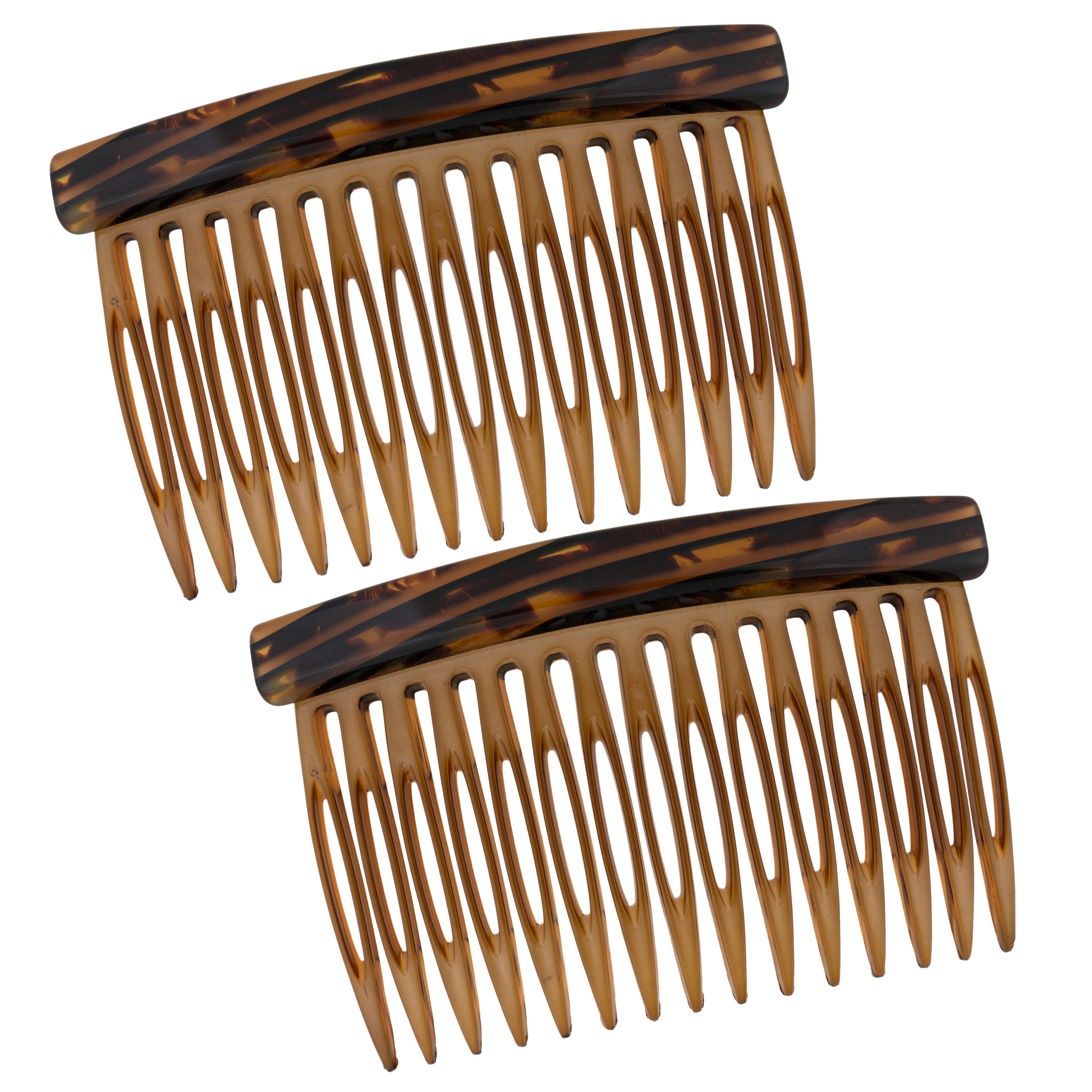 Charles J. Wahba Basic Side Comb With Covered Top paired Handmade in ...