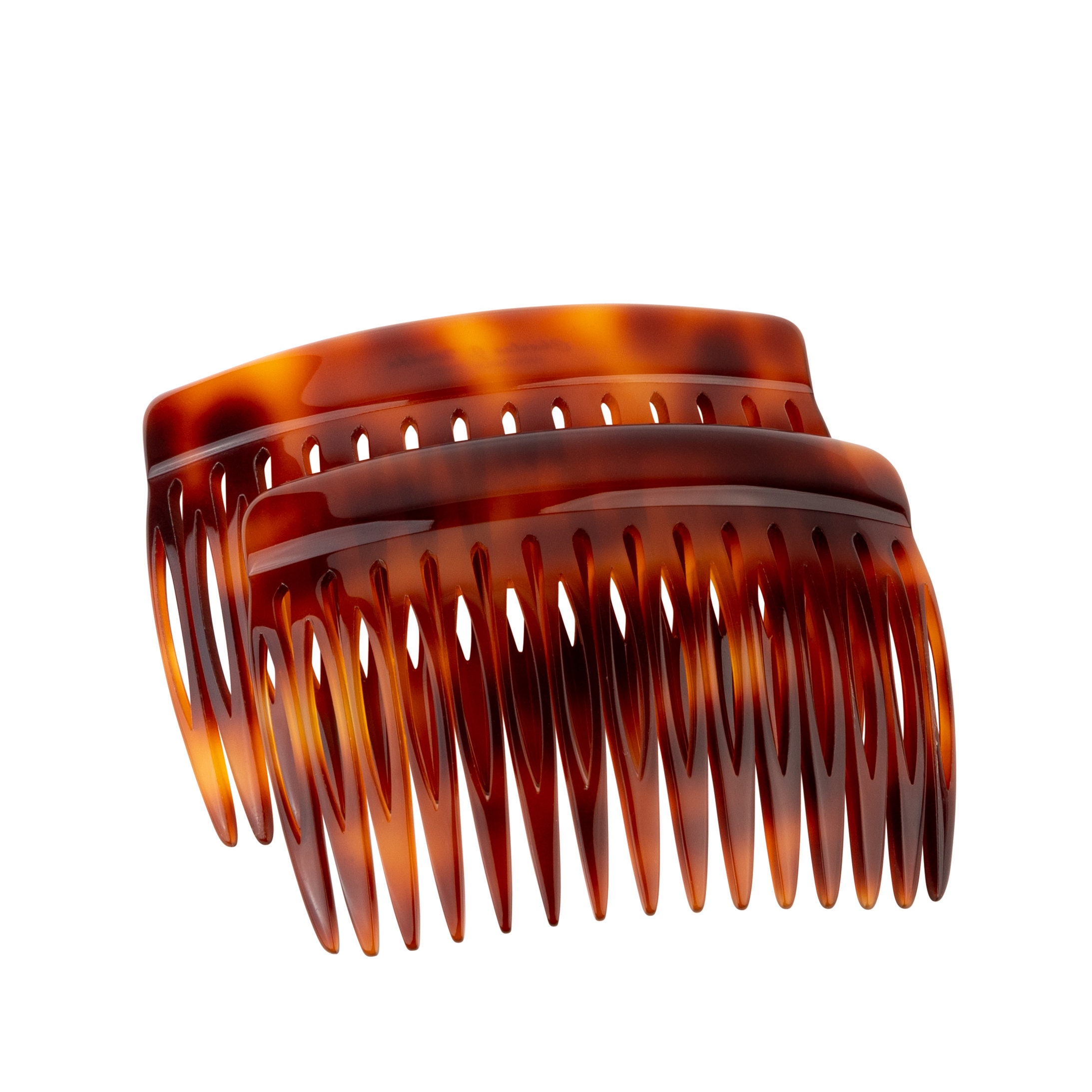 Charles J. Wahba (15-tooth) French Side Comb (paired) - Handmade in ...