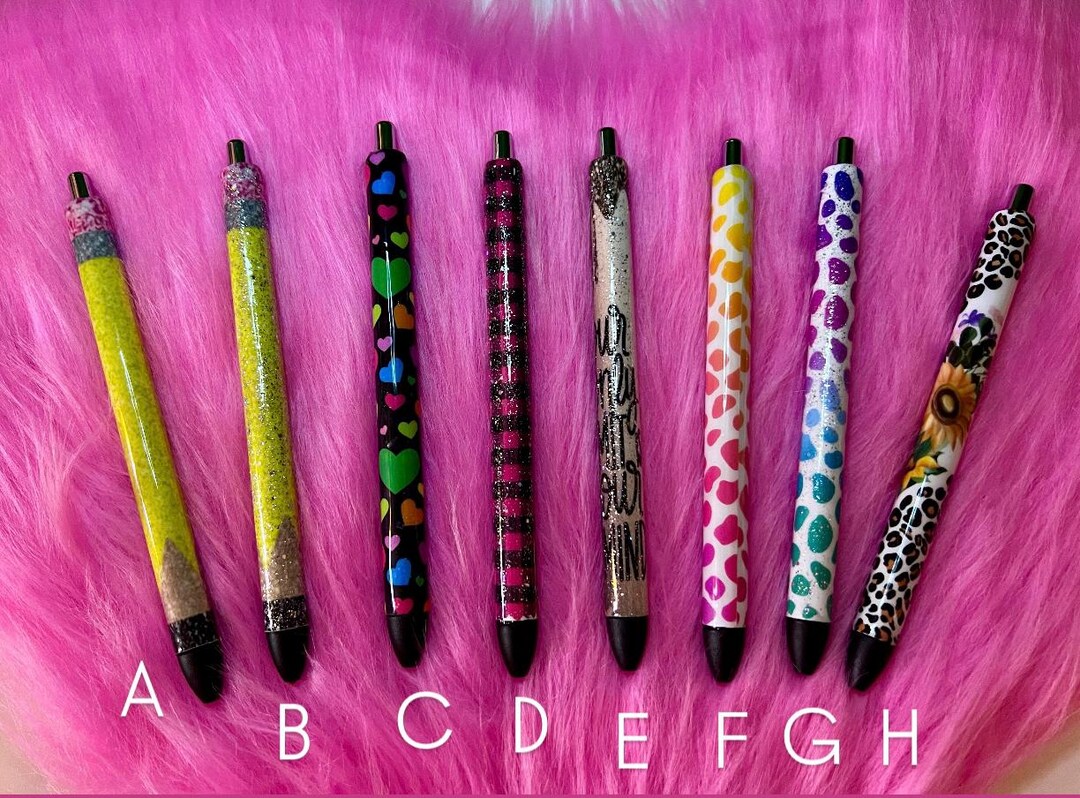 Custom Wrapped Gel Ink Pen, Refillable Joy Pens, Personalized - Etsy