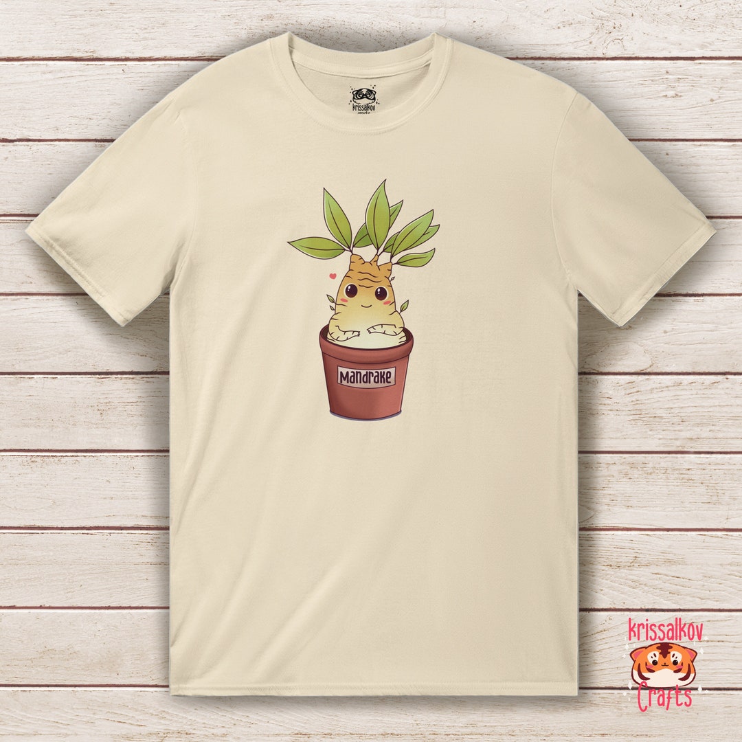 Mandragora T-shirt, Cute Baby Mandrakes, Potterhead, Mandrake Flower ...