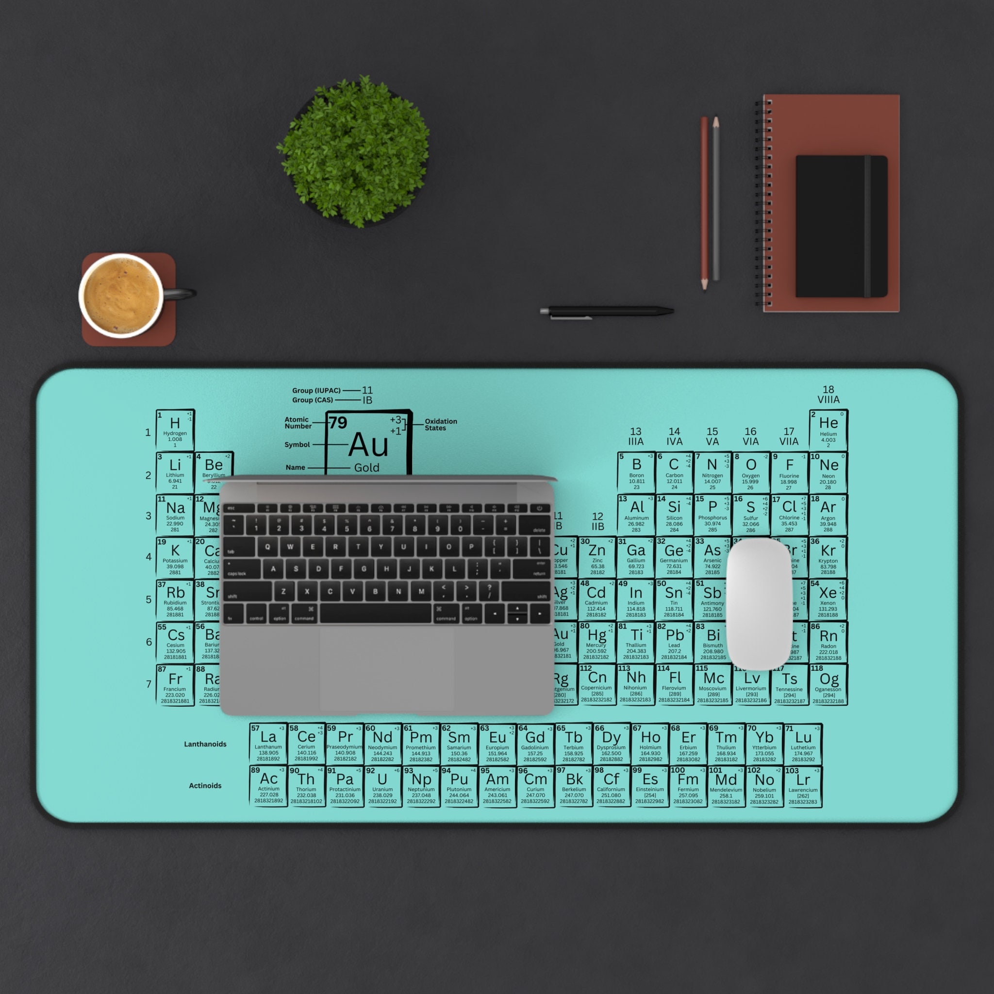 Desk Mat | Periodic Table | Chemistry | Science | Educational ...