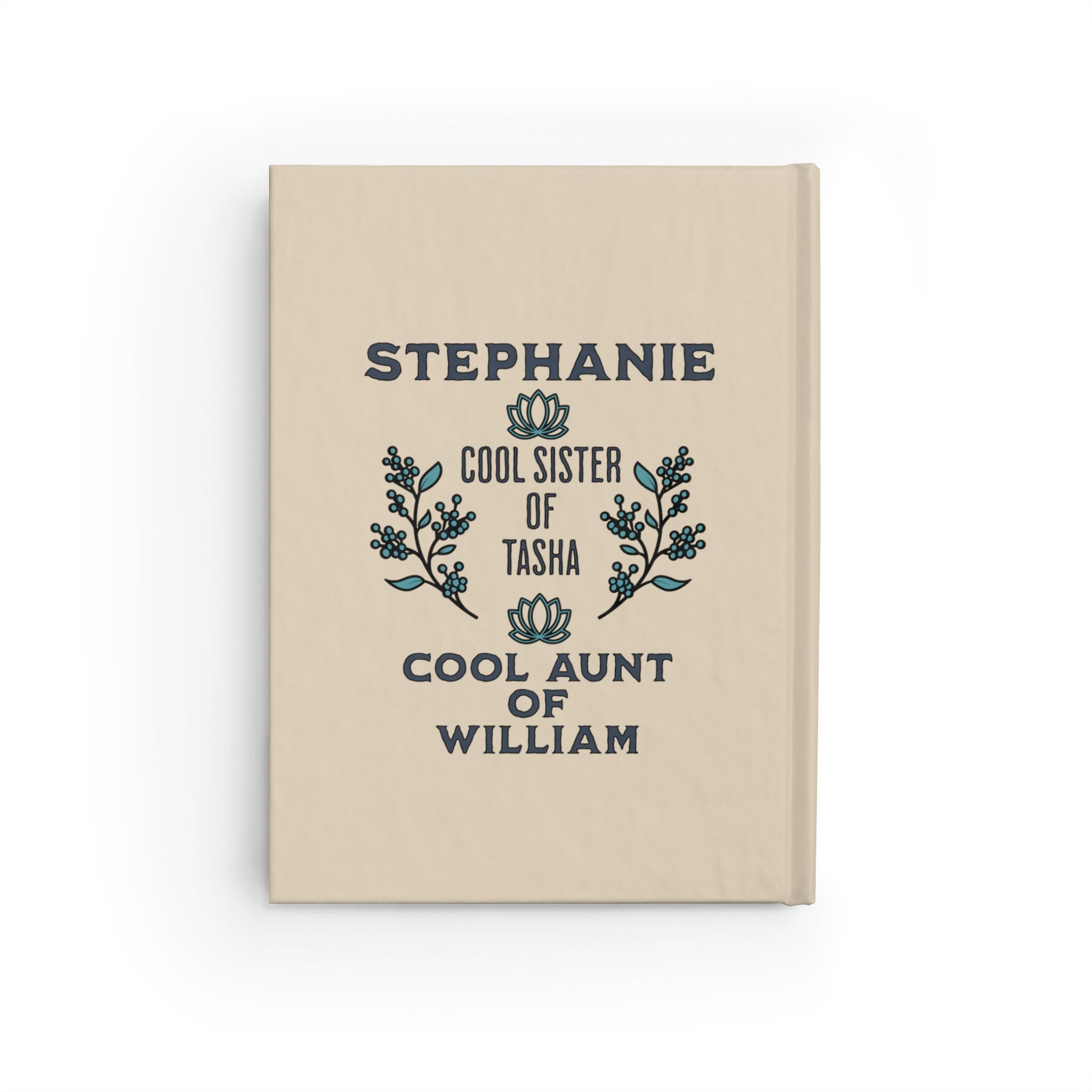 Personalized Aunt Notebook, Custom Journals and Notebooks, Gift for Her ...