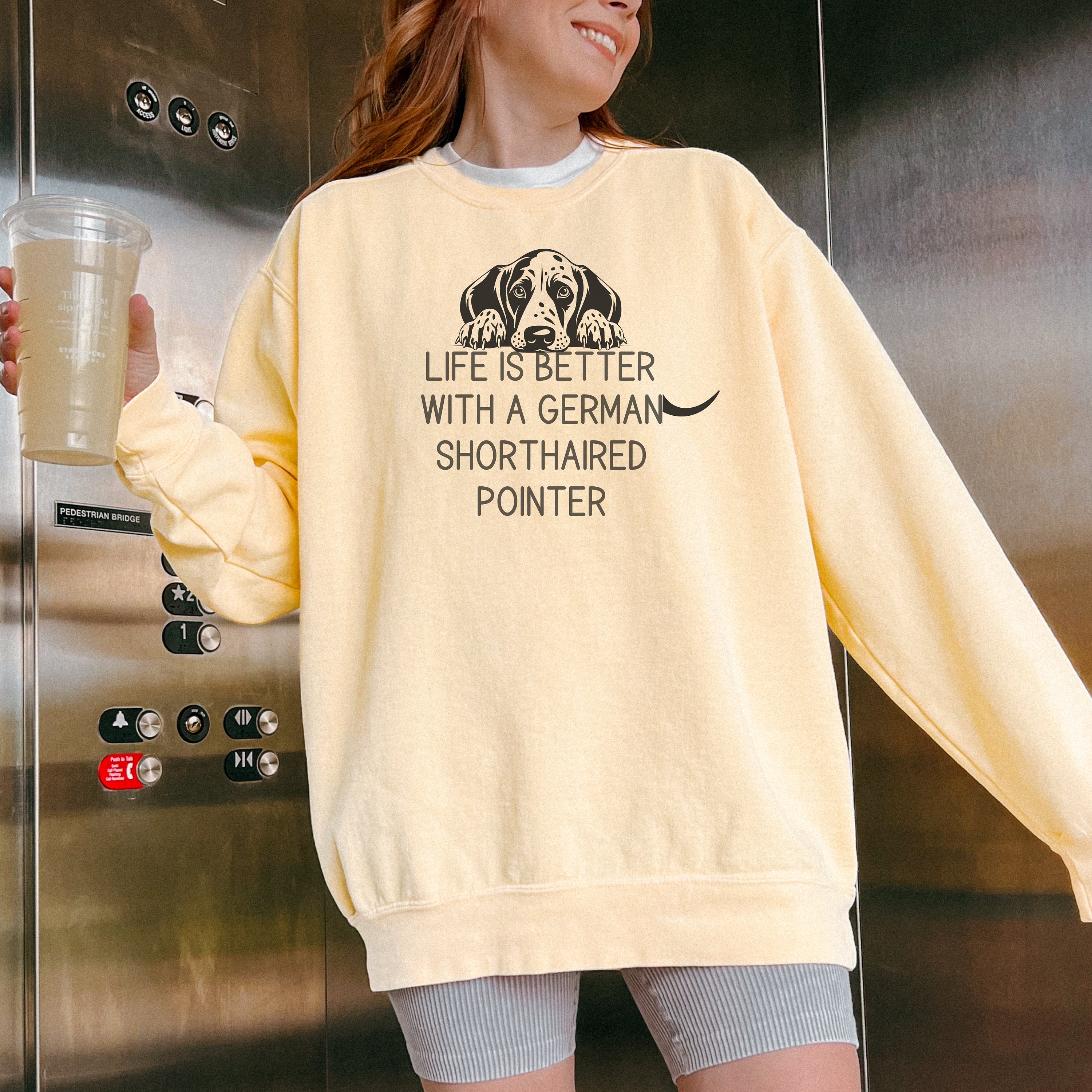 GSP Sweatshirt for German Shorthaired Pointer Dog Mom, Gift for New Gsp ...