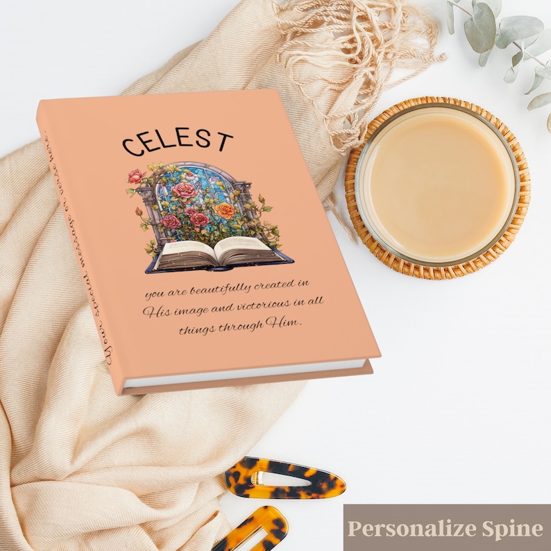 Personalized Journal, Christian Notebooks for Women, Customized ...