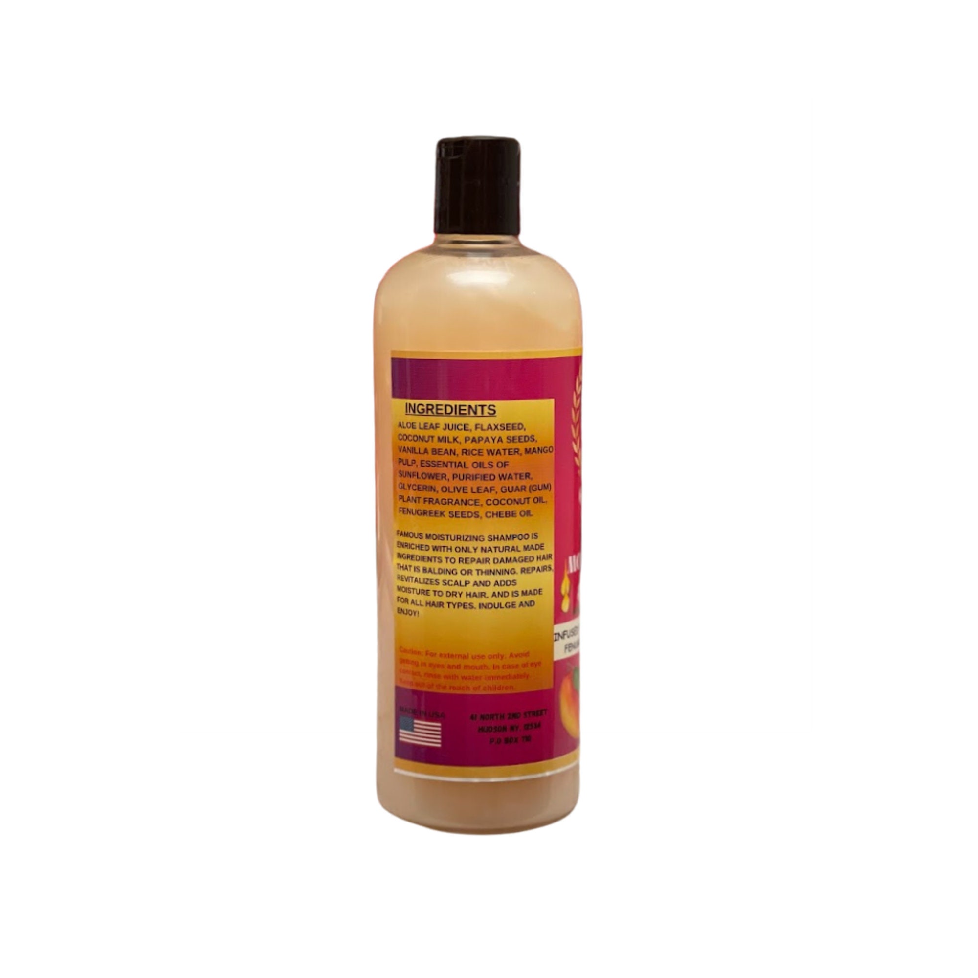 16 Oz. COCONUT MANGO Rice Water Shampoo/shampoo for Hair/hair Care ...