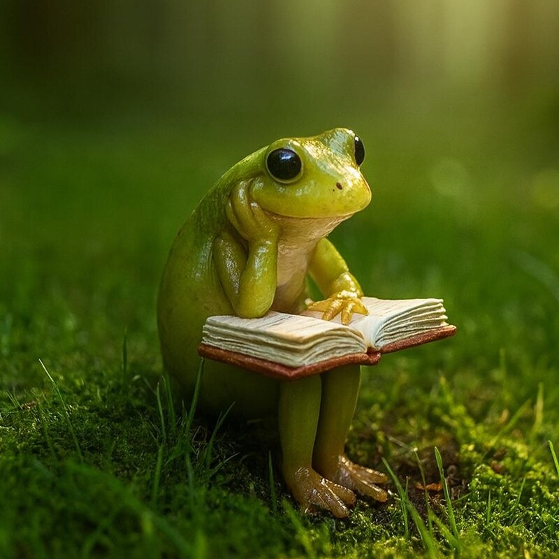 Little Frog and Toad Book - Etsy