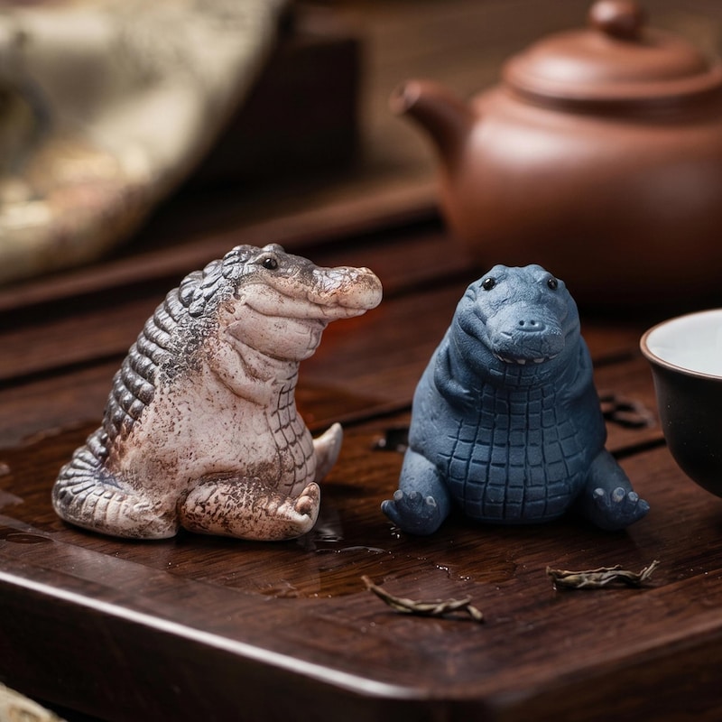 Alligator Figurine - Etsy