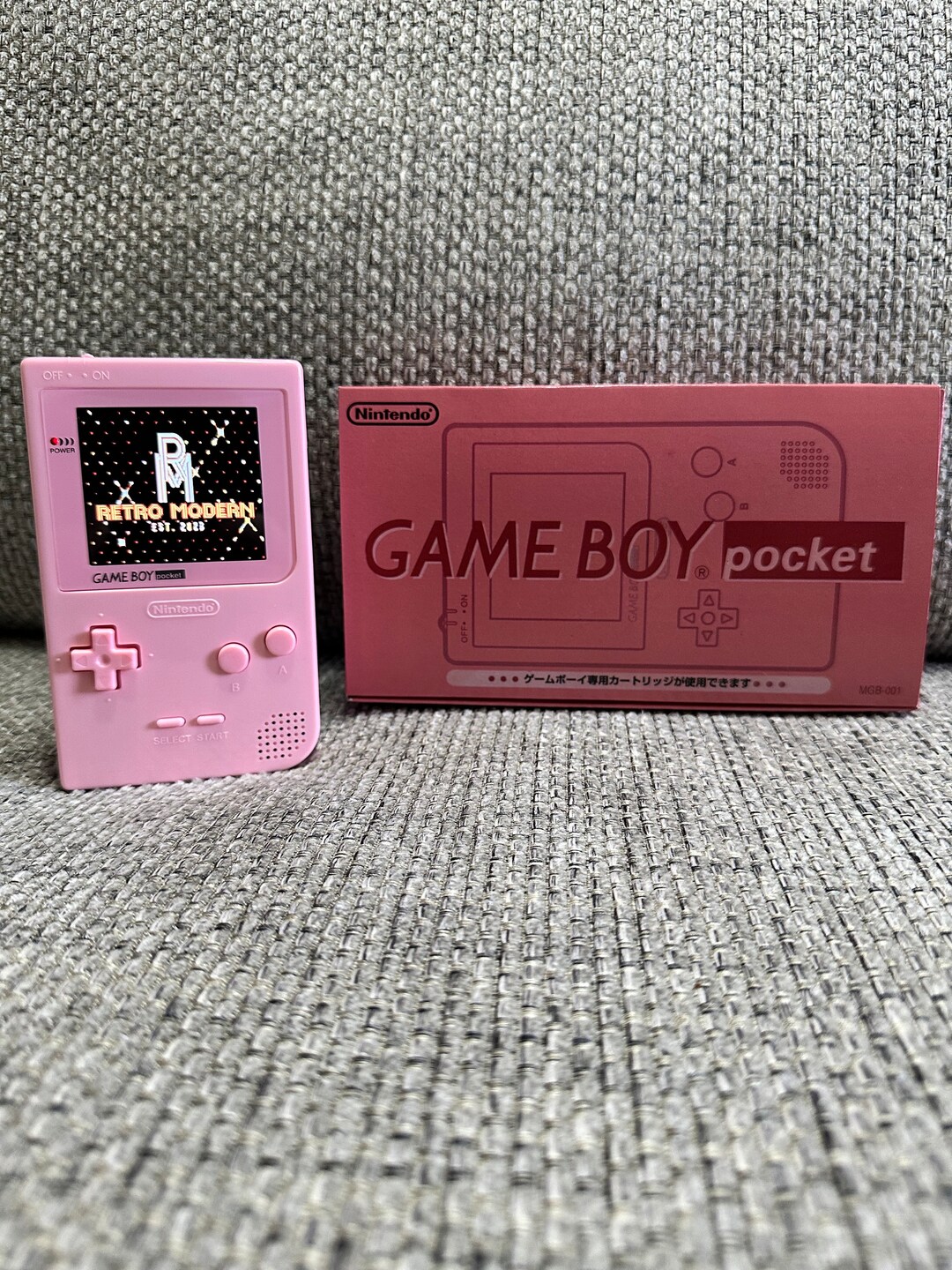 Game Boy Pocket Pink Edition - Etsy