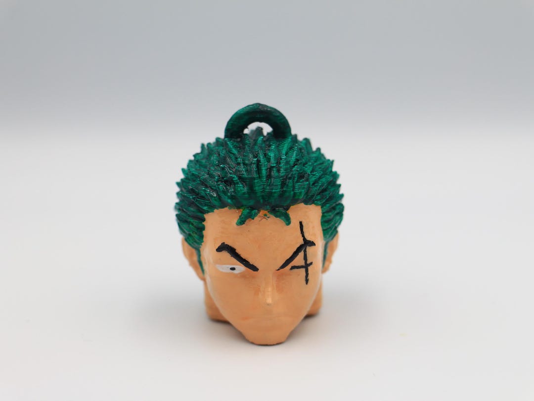 Roronoa Zoro Keychain – Handmade One Piece Keyring – 3D Printed Anime ...
