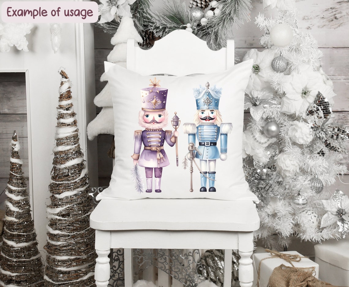 Christmas Nutcracker Clipart, Watercolor Clipart, Christmas Watercolor ...