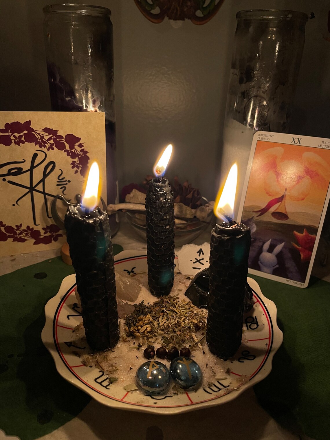 PHOTO PROOF Banishing Spell Go Away Leave Me Alone - Etsy