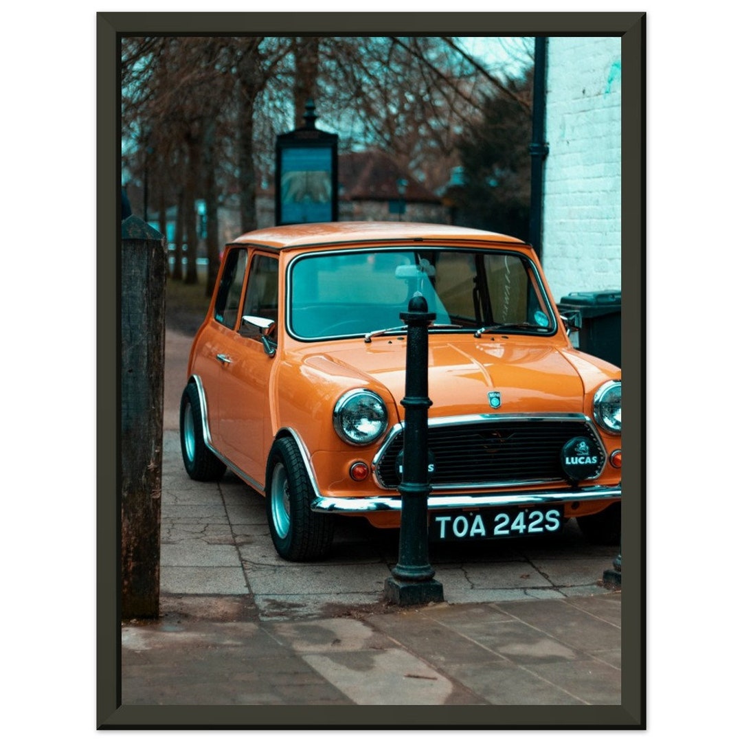 Orange Classic Mini Museum-quality Matte Paper Metal Framed Poster - Etsy