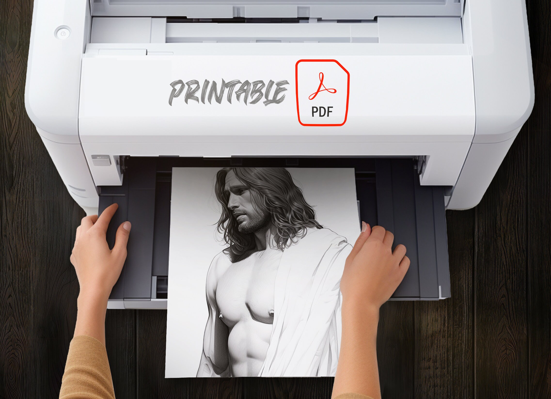 67 Pages of Jesus Christ | Coloring Book Pages | 4 Different Versions ...