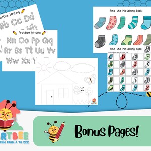 Smartbee DIY Toddler Learning Binder Level 2 Busy Book Sensory Book ...