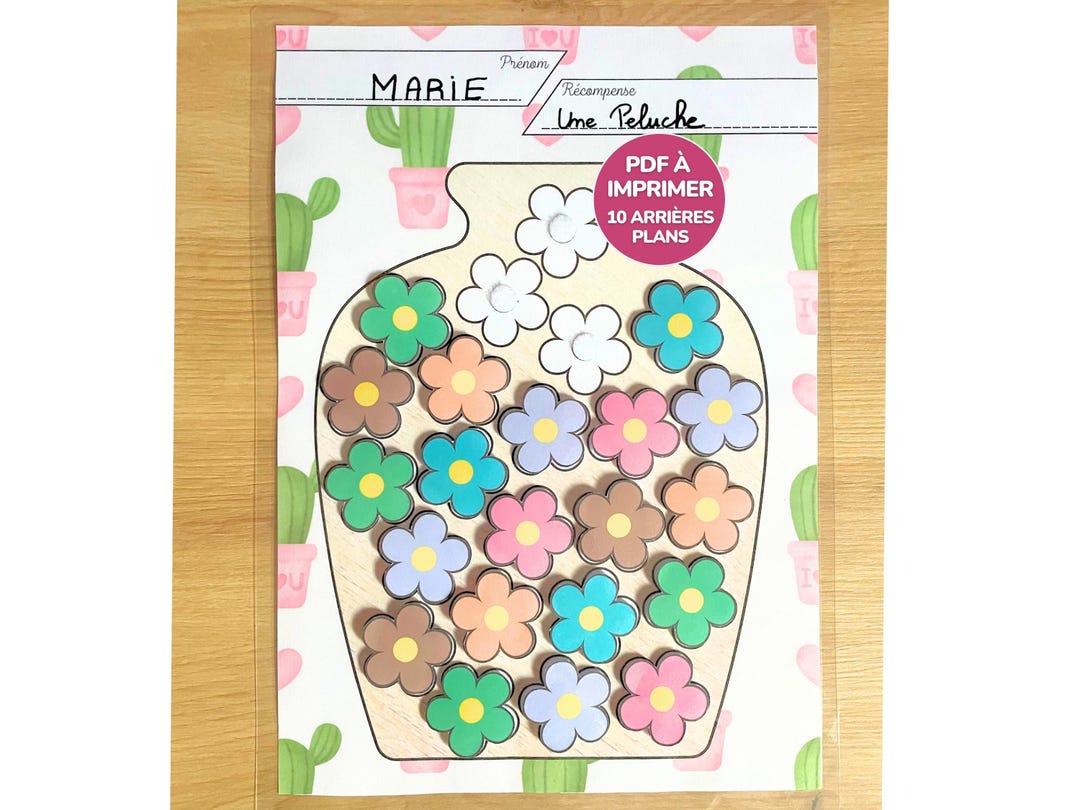 Tableau de récompenses enfants | Tableau des comportements Montessori ...