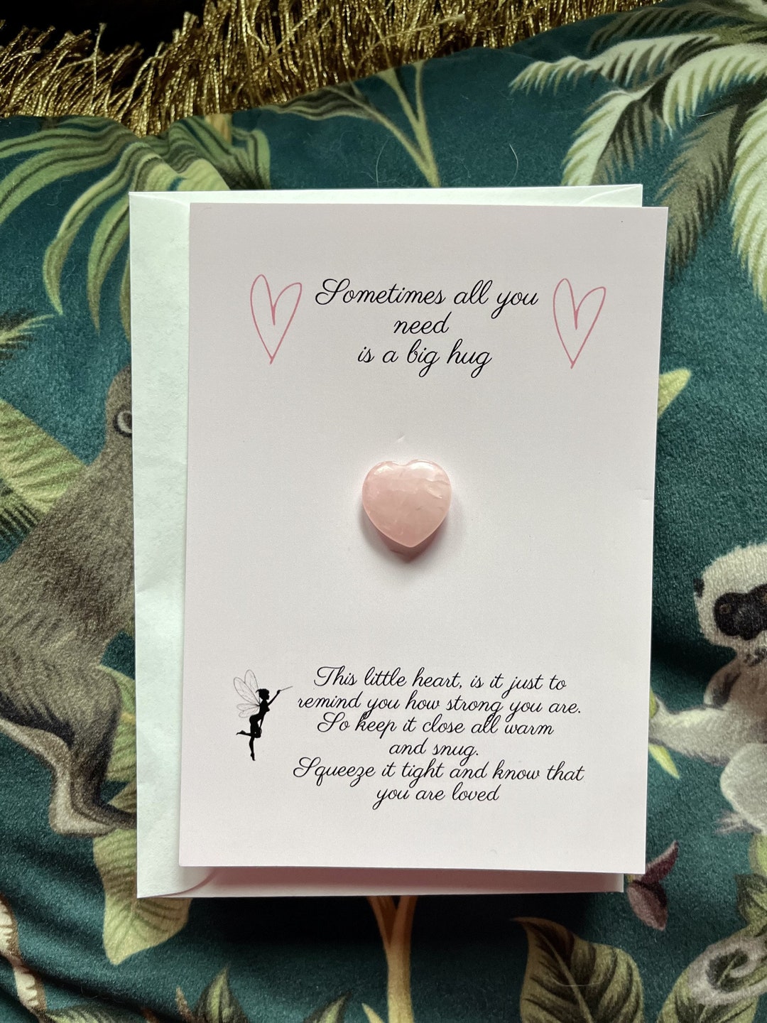 Pocket Hug Card / Virtual Hugs /greeting Card / Pocket Hug - Etsy