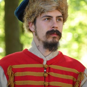 Wool Kolpak Hat, High Cap With a Slit Fur, 17th Century Poland, Hungary ...