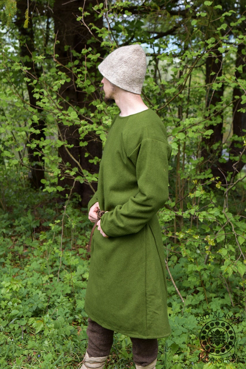 Early Medieval Wool Tunic, Slav Viking Tunic 9th-11th Century. - Etsy