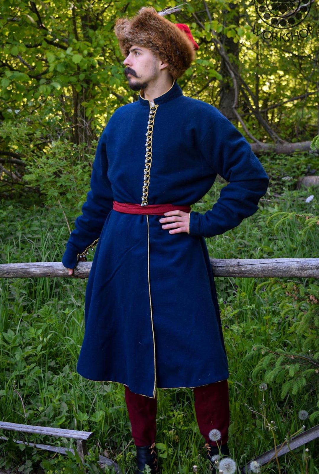 Wool Żupan: 17th Century Polish Caftan Coat With Silk Lining - Etsy