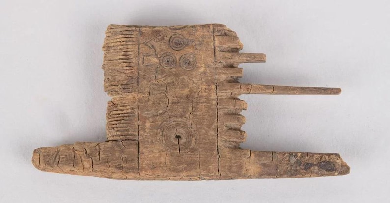 Viking Wooden Comb, Medieval Novgorod, 10-13th Century. Historical ...