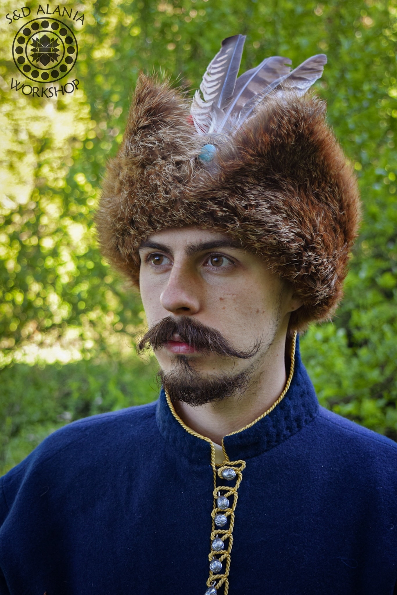 Wool Kolpak Hat, High Cap With a Slit Fur, 17th Century Poland, Hungary ...