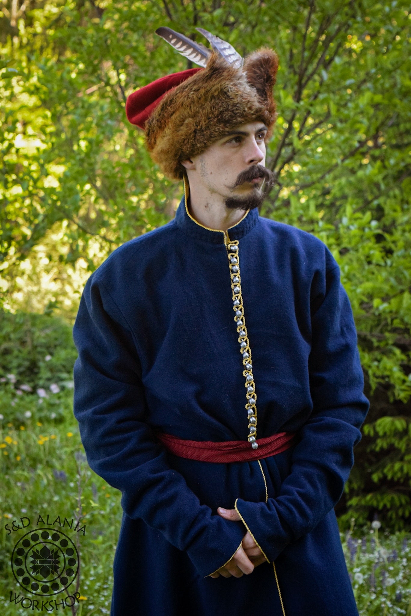 Wool Kolpak Hat, High Cap With a Slit Fur, 17th Century Poland, Hungary ...