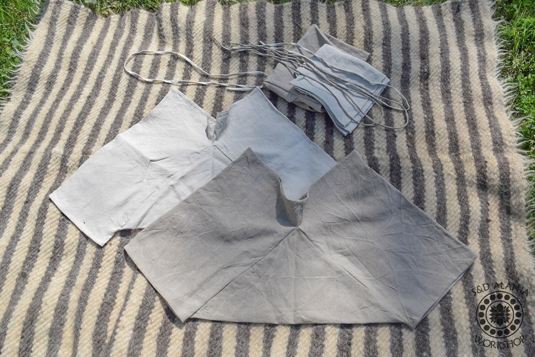 Medieval Linen Pants Shorts, Viking Age - Etsy