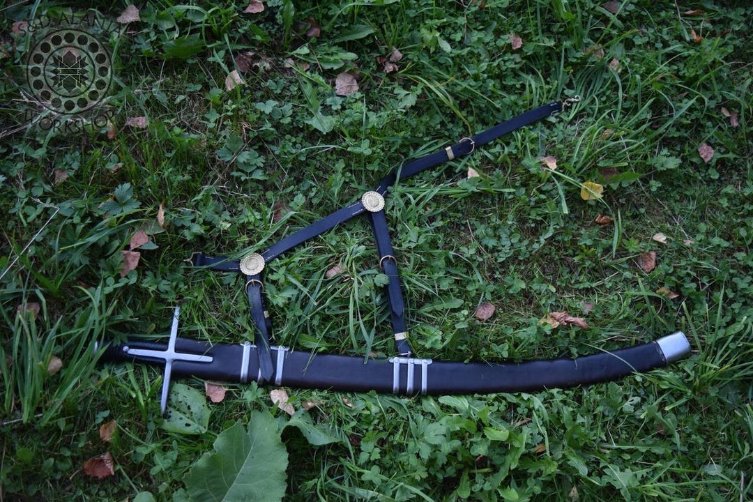 Saber Hanging Belt, Poland Hungary 17th Century, LARP, Nobleman, Hussar ...