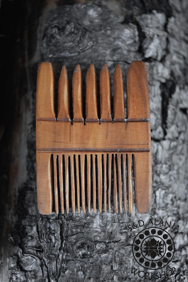 Small Viking Wooden Comb, Medieval Novgorod, 10-13th Century ...