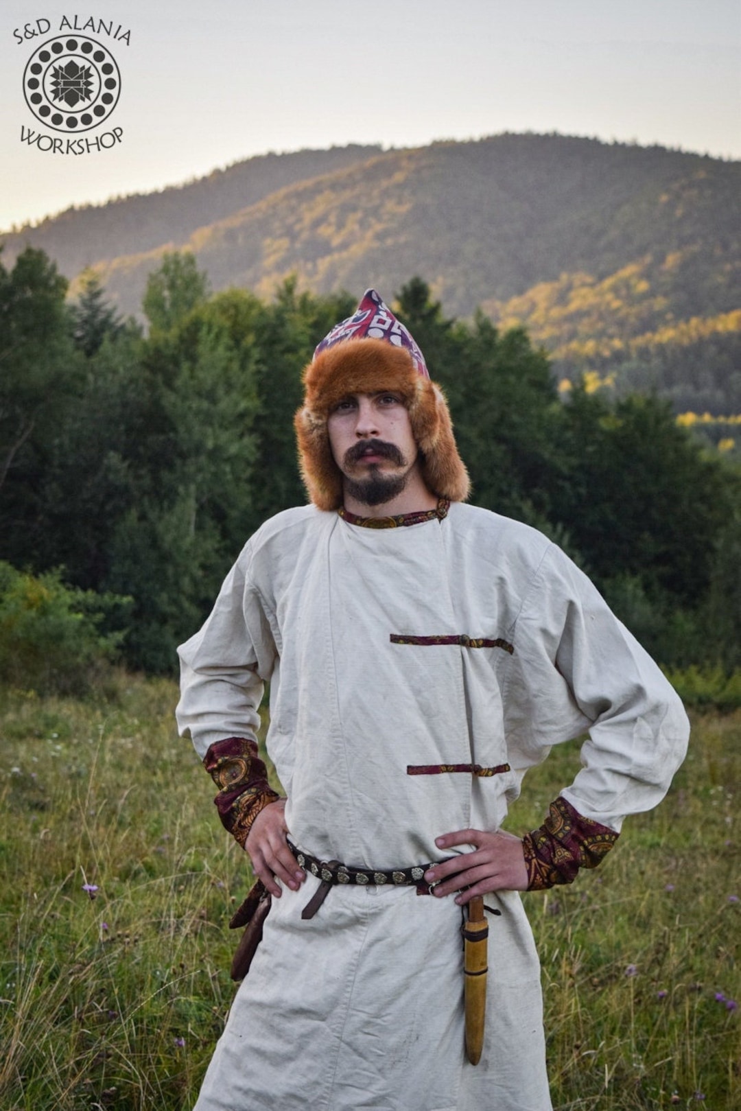 Alan, Khazar Caftan From Moshchevaya Balka, Khazarian Kaganate 8th-10th ...