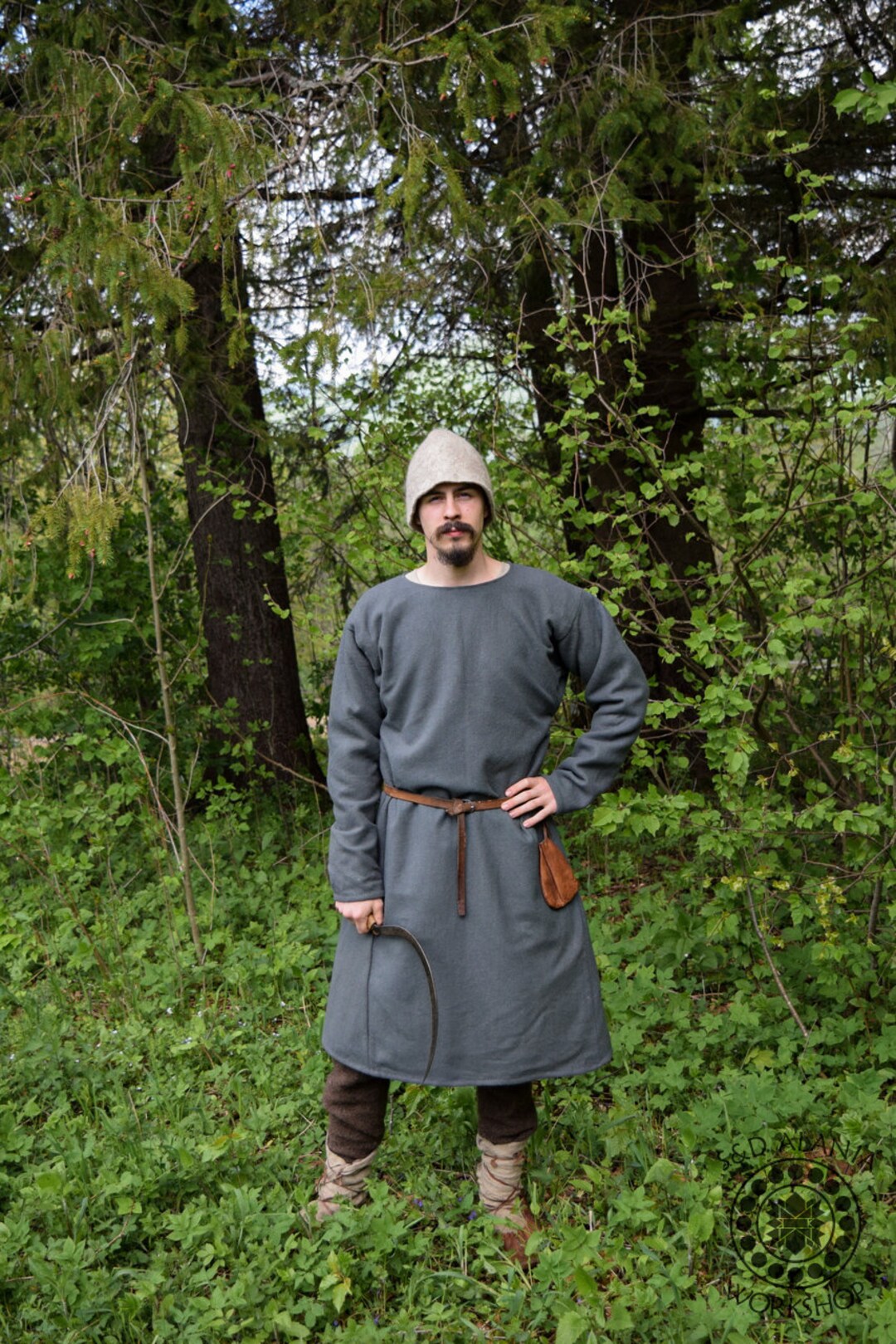 Early Medieval Wool Tunic, Slav Viking Tunic 9th-11th Century. - Etsy