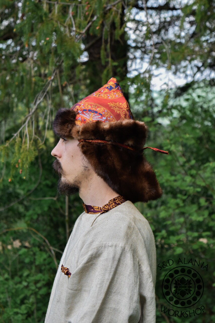 Alan Silk Medieval Hat From Nizhny Arhyz, 8th-10th Century - Etsy