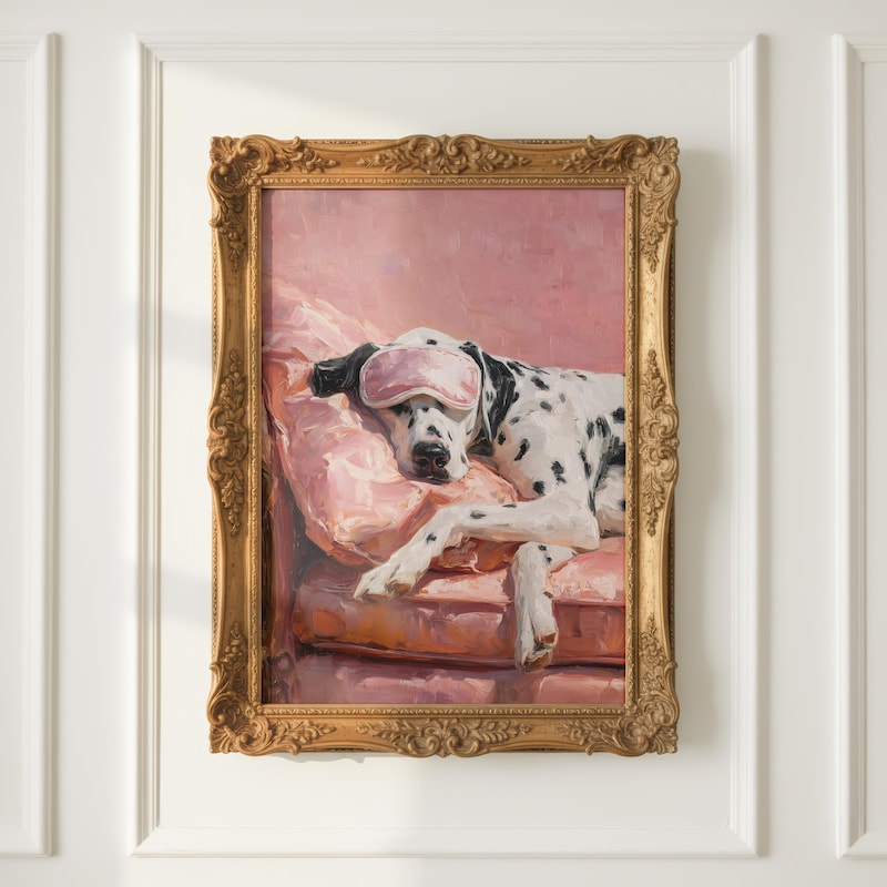 Dalmatian Painting - Etsy UK