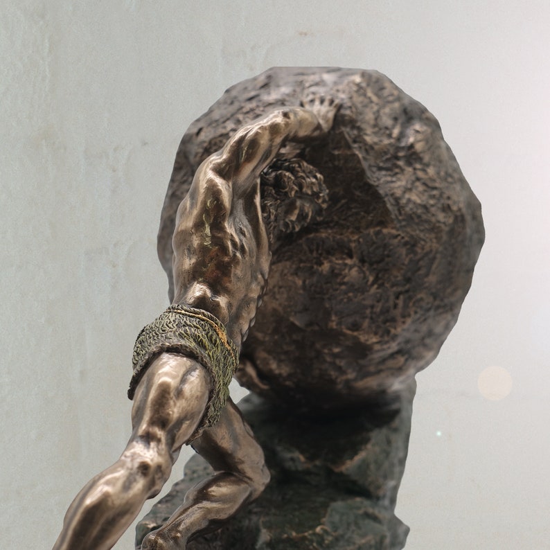 Sisyphus Statue: A Symbol of Perseverance Unique Details - Etsy Sisyphus Statue: A Symbol of Perseverance Unique Details - Etsy