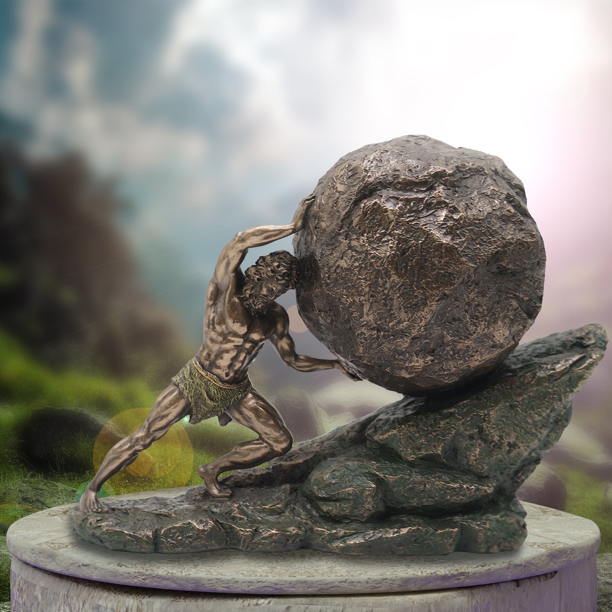 Sisyphus Statue: A Symbol of Perseverance Unique Details - Etsy Australia Sisyphus Statue: A Symbol of Perseverance Unique Details - Etsy Australia