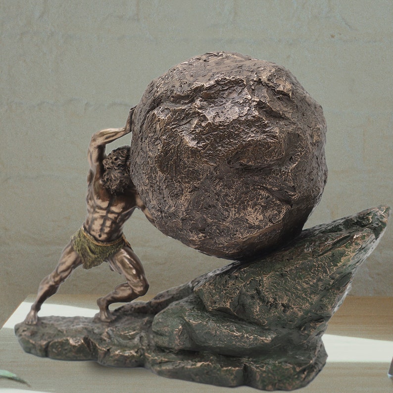 Sisyphus Statue: A Symbol of Perseverance Unique Details Handmade - Etsy Sisyphus Statue: A Symbol of Perseverance Unique Details Handmade - Etsy