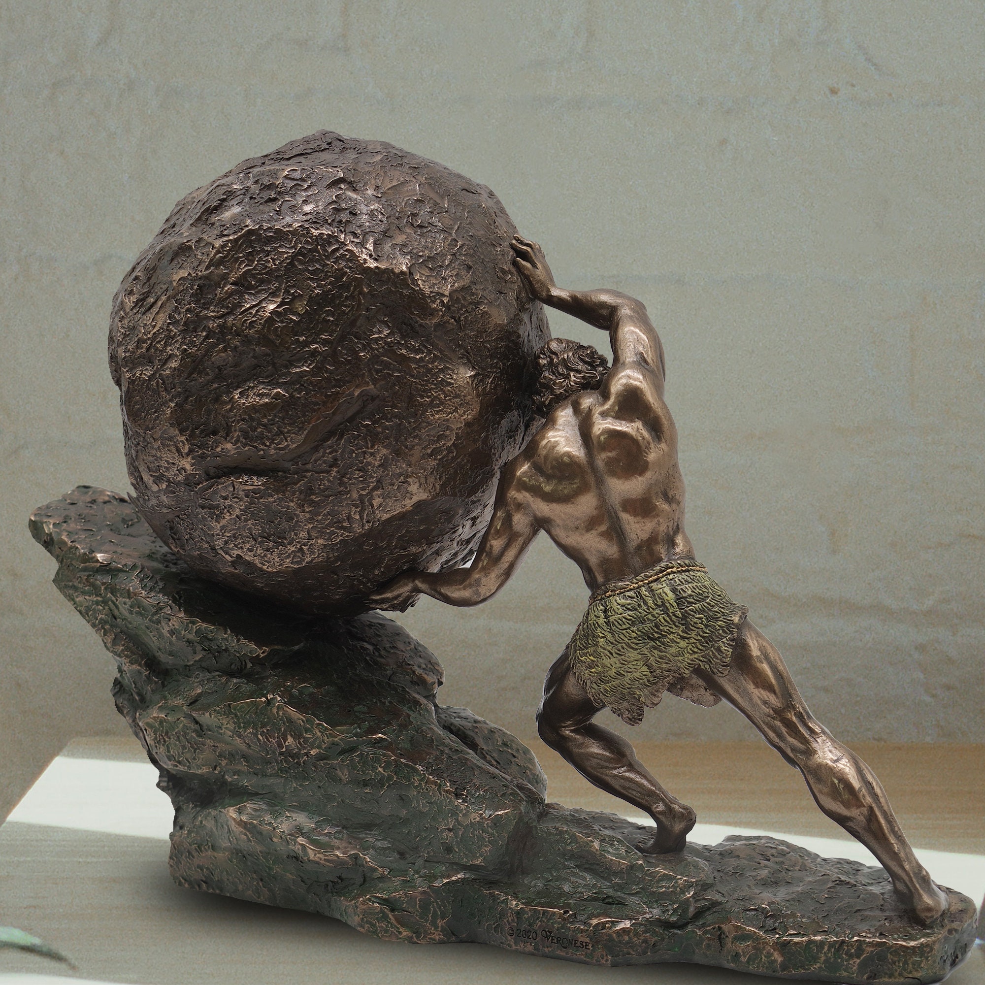 Sisyphus Statue: A Symbol of Perseverance Unique Details - Etsy Australia