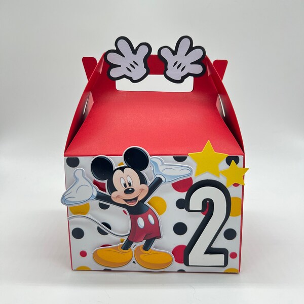 Mickey Mouse Box - Etsy