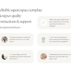 Elegant Squarespace Template for Wedding Photographer & Small Service ...