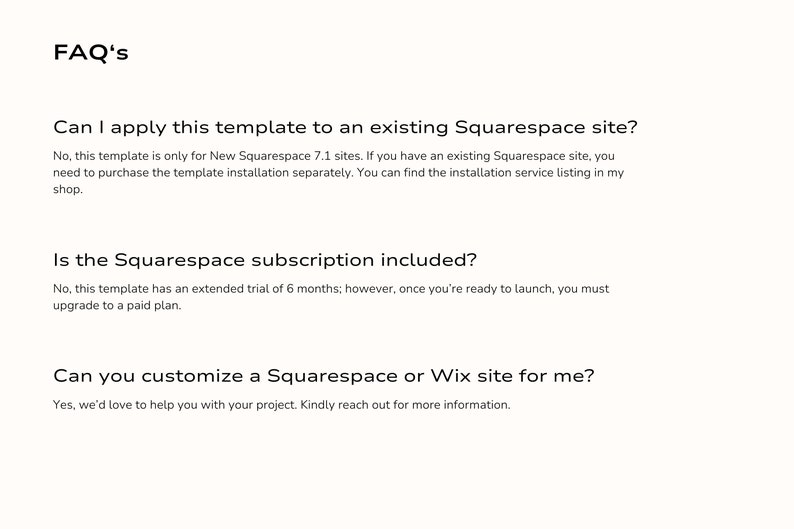 Squarespace Template, Website Template, Template for Courses, Blog and Portfolio Template, Web ...